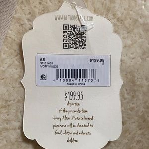 Altar'd State | Dresses | Altard Stare Ivorynude Floral Dress | Poshmark